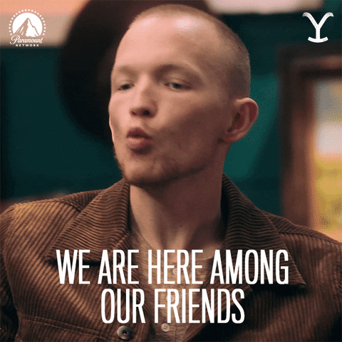 We Are Here Paramount Network GIF by Yellowstone - Find & Share on GIPHY