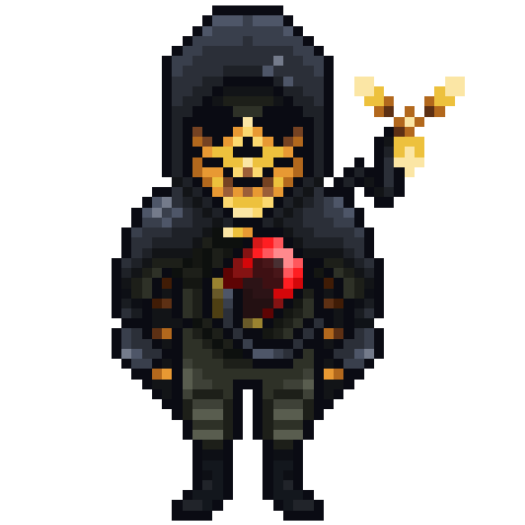 Pixel Skull Sticker for iOS & Android | GIPHY