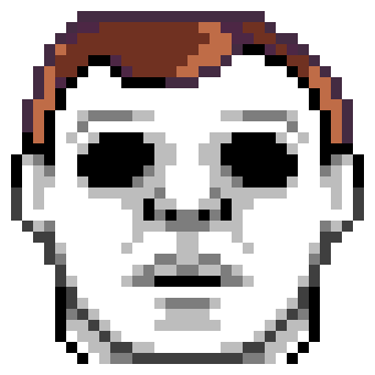 Michael Myers Horror Sticker by Pixelnacho for iOS & Android | GIPHY