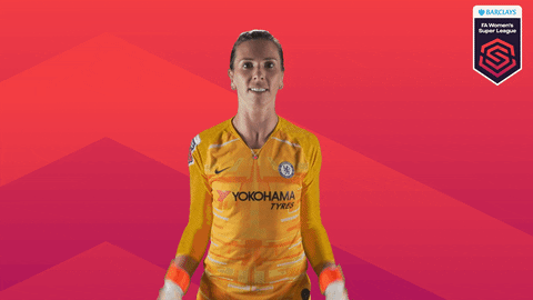 Womens Football Shrug GIF by Barclays FAWSL - Find & Share on GIPHY