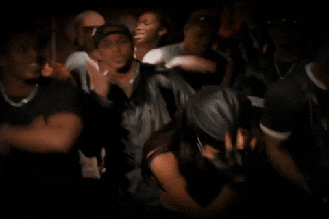 People Dancing At A Party Gif