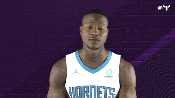 Terry Rozier Sport GIF by Charlotte Hornets - Find & Share on GIPHY