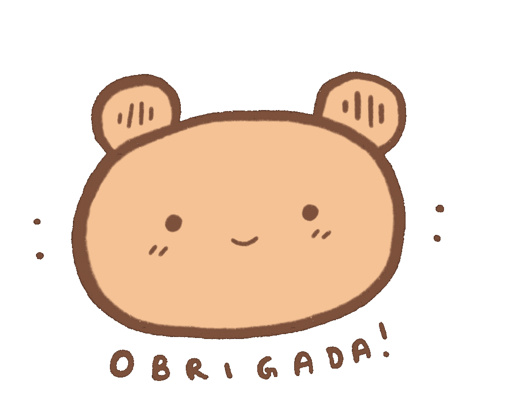 Bear Thank You Sticker by malipi for iOS & Android | GIPHY