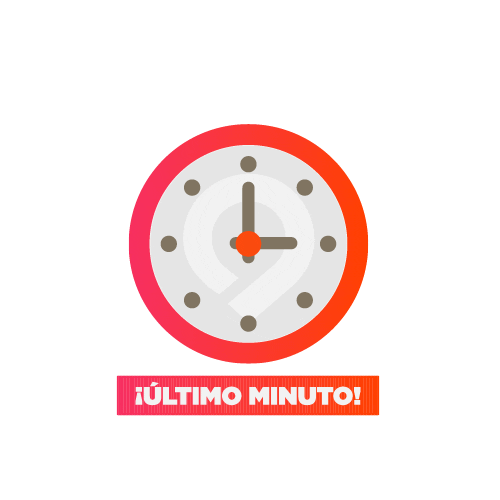 Last Minute Ultimo Minuto Sticker by Almundo for iOS & Android | GIPHY