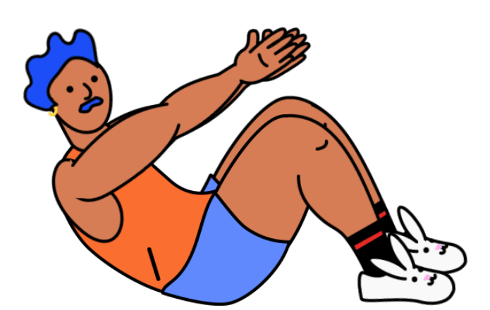 Work Out Exercise Sticker by MTV International for iOS & Android | GIPHY