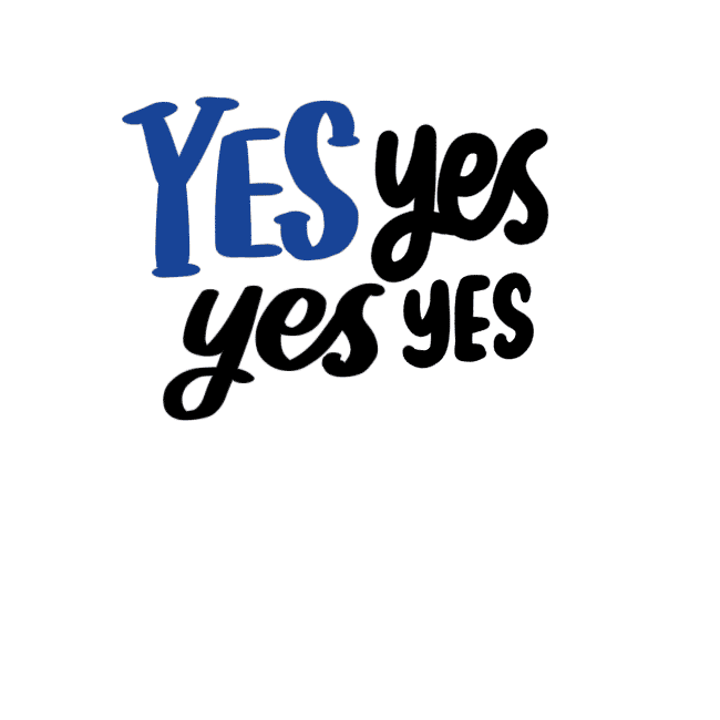 Yo Yes Sticker by Baby Tamara for iOS & Android | GIPHY