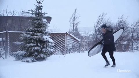 That Way Snow GIF by Outside TV - Find & Share on GIPHY