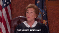 Judge Judy Watch Gif