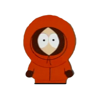 Scared Kenny Mccormick Sticker by South Park for iOS & Android | GIPHY