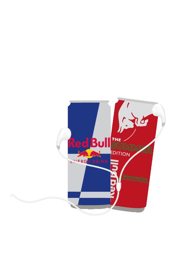 Friends Summer Sticker by Red Bull for iOS & Android | GIPHY