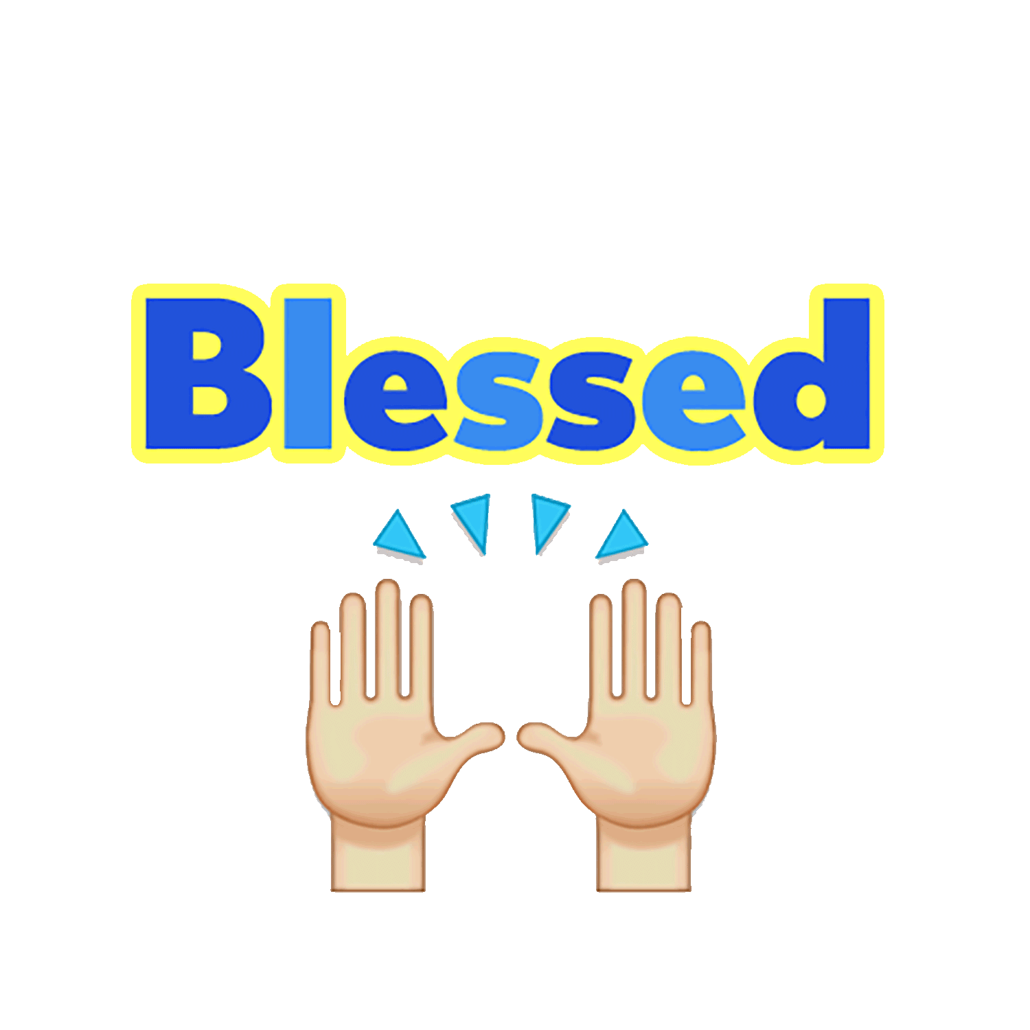 Blessed Sticker by Elizabeth Sutton Collection for iOS & Android | GIPHY