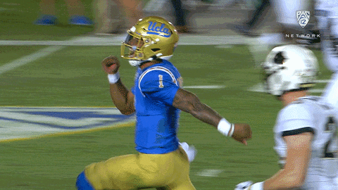 Touchdown Running GIF by Pac12Network - Find & Share on GIPHY