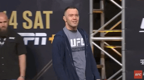 Be Quiet Colby Covington GIF by UFC - Find & Share on GIPHY
