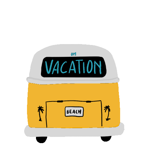 Beach Vacation Sticker for iOS & Android | GIPHY
