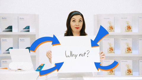 Flo Shrug GIF by Progressive - Find & Share on GIPHY