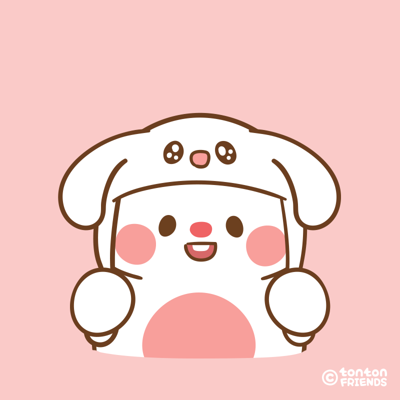 Tobi the Chubby Rabbit by Tonton Friends | GIPHY