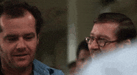 Jack Nicholson Nodding Gif