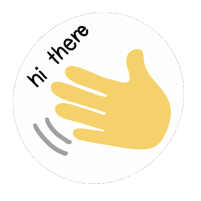 Wave Hello Sticker for iOS & Android | GIPHY