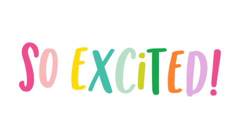 So Excited Sticker by Playful Paper for iOS & Android | GIPHY