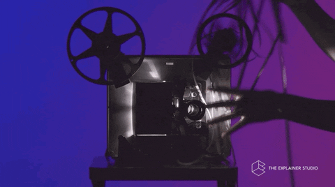 Film Reel GIF by The Explainer Studio - Find & Share on GIPHY