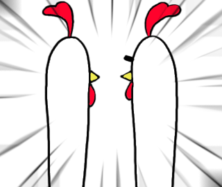 Chicken What GIF by happydog - Find & Share on GIPHY