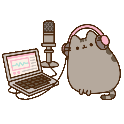 Pusheen Cat Computer Gif