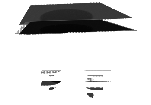 Black 3D Sticker by The NGB for iOS & Android | GIPHY