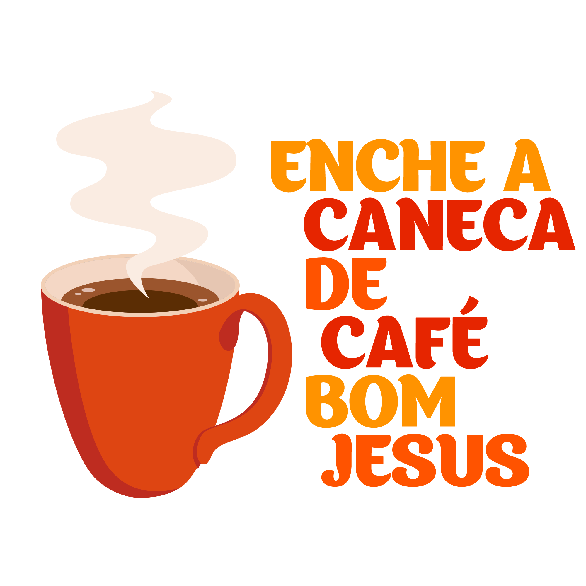 Bom Dia Logo Sticker by cafebomjesus for iOS & Android | GIPHY