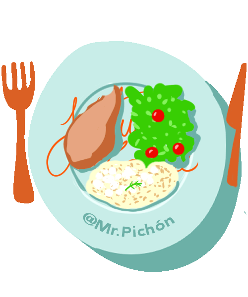 Food Break Sticker by Mr. Pichón for iOS & Android | GIPHY