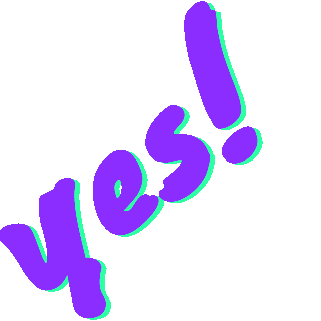 Si Yes Sticker for iOS & Android | GIPHY