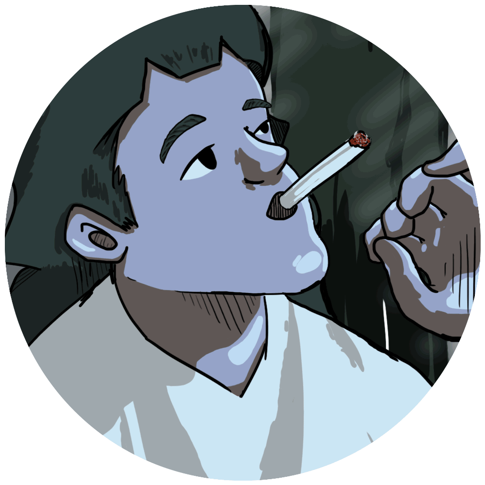 Smoke Smoking Sticker for iOS & Android | GIPHY