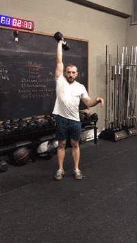 Crossfit Overhead Lunges