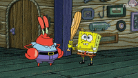 GIF Con La Pesca Delle Meduse Di Spongebob
