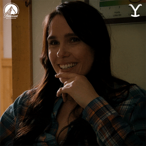 Eden Brolin Smile GIF by Yellowstone - Find & Share on GIPHY