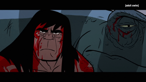 Squint GIF by Adult Swim - Find & Share on GIPHY