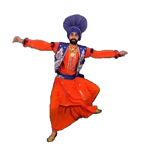 Dance Indian Sticker by Pure Bhangra for iOS & Android | GIPHY