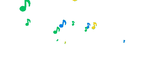 Effects Music Notes Sticker by Kokoro Kids for iOS & Android | GIPHY
