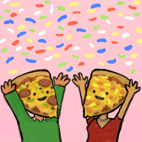 Hooray-pizza GIFs - Get the best GIF on GIPHY