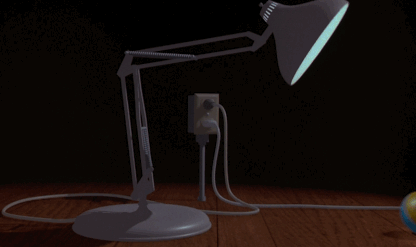 Luxo Jr Lamp GIF by Disney Pixar - Find & Share on GIPHY