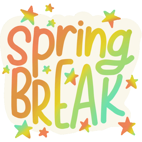 Spring Break Kids Clipart