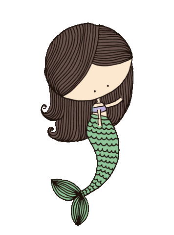 Mermaid Sticker by biapof for iOS & Android | GIPHY