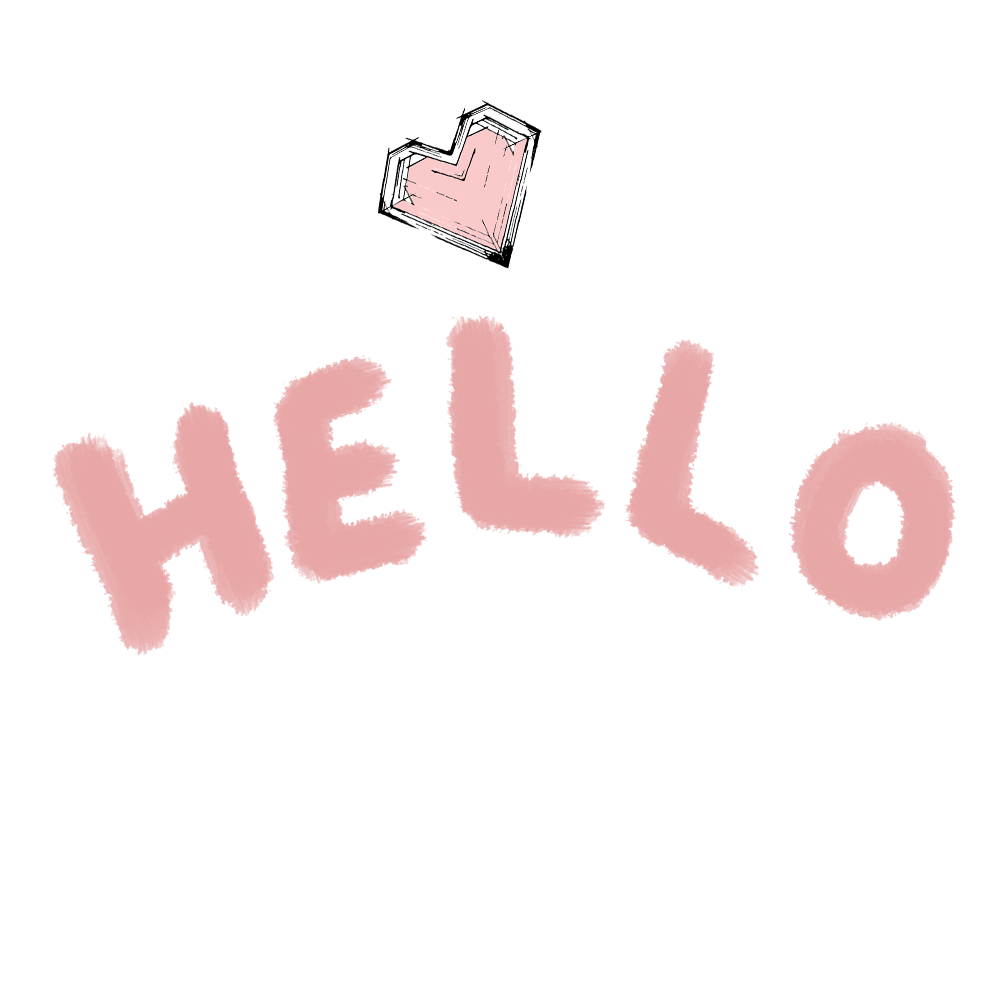 Heart Hello Sticker by PVRA for iOS & Android | GIPHY