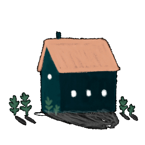 House Home Sticker by gloriapittmann for iOS & Android | GIPHY