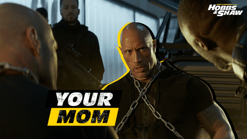 The Rock Reaction GIF by Hobbs & Shaw Smack Talk - Find & Share on GIPHY