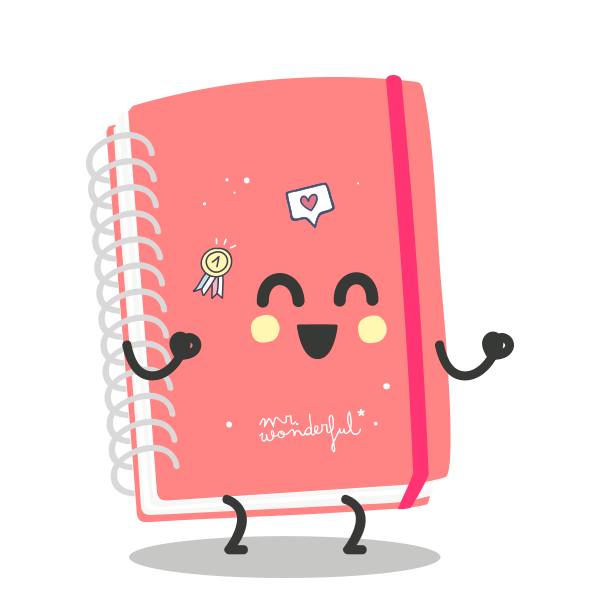 Wonder Agenda Sticker by Mr. Wonderful for iOS & Android | GIPHY