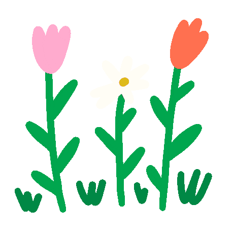 Flower Sticker by Livia Falcaru for iOS & Android | GIPHY