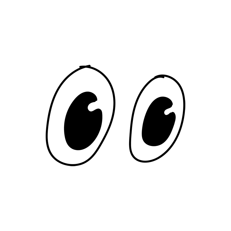 Eyes See Sticker for iOS & Android | GIPHY