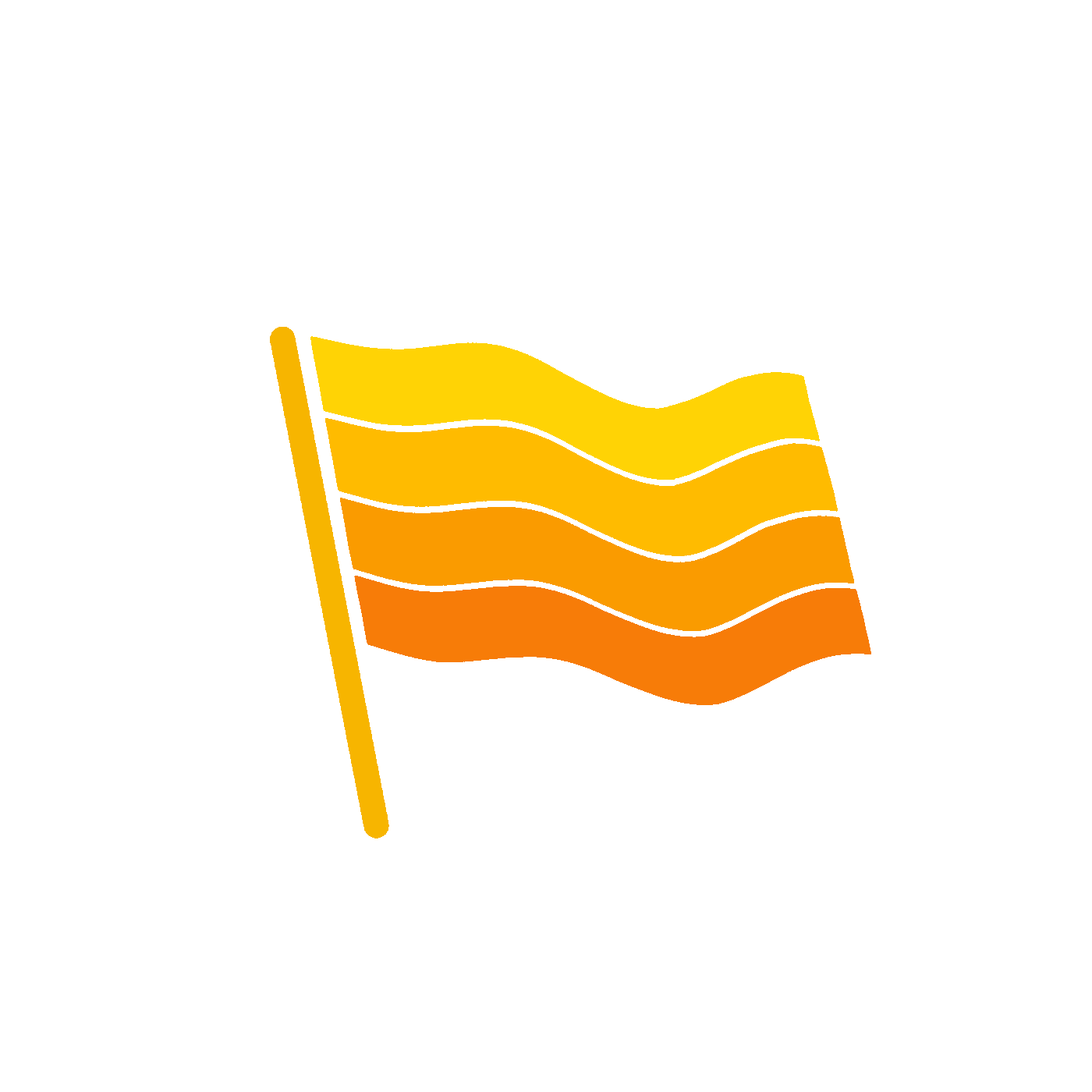 Flag Move Sticker by RAWROW for iOS & Android | GIPHY