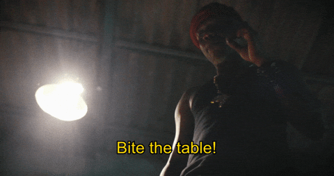 Bite The Table GIFs - Get the best GIF on GIPHY