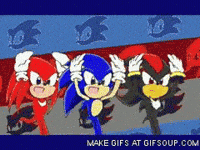 Dancing Sonic Gif